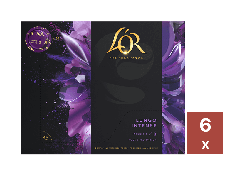 L'OR Lungo Intense 5 Coffee Discs 6x50pc