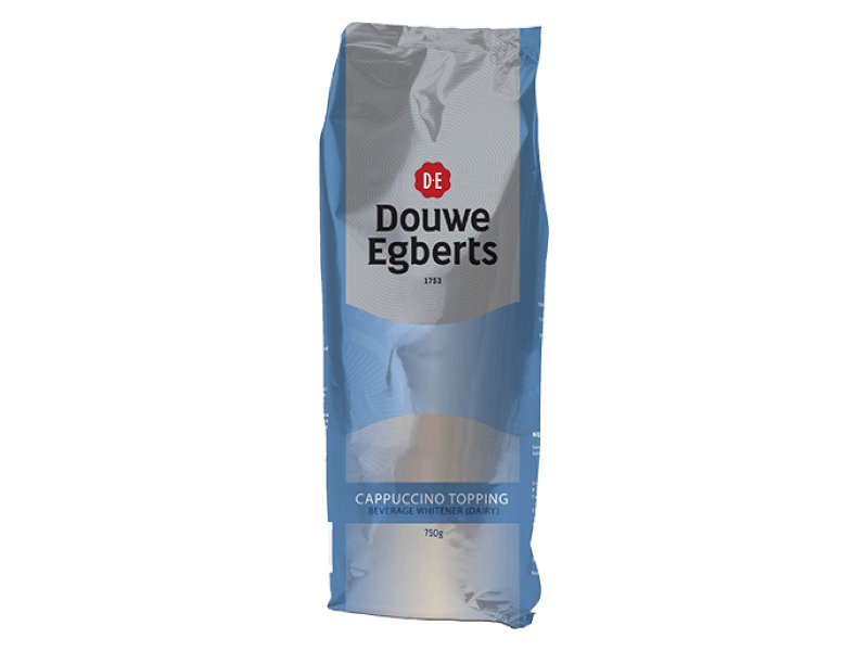 DE Cappuccino Topping Beverage Whitener 10x750g 1671838