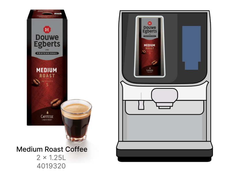 Cafitesse Excellence Compact Black Experience with Water Tank